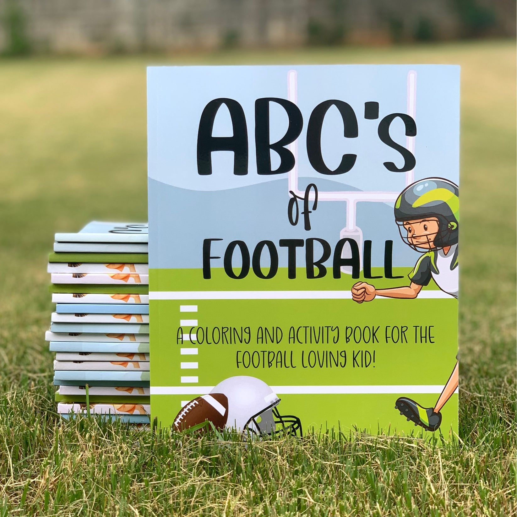 ABC's of Football: A Coloring and Activity Book for the Football-Lovin ...